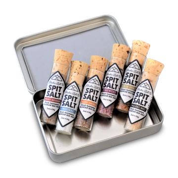 SPIT SALT SAMPLER 6-PACK | Caribou Crossings - Sharing the Heart of Alaska