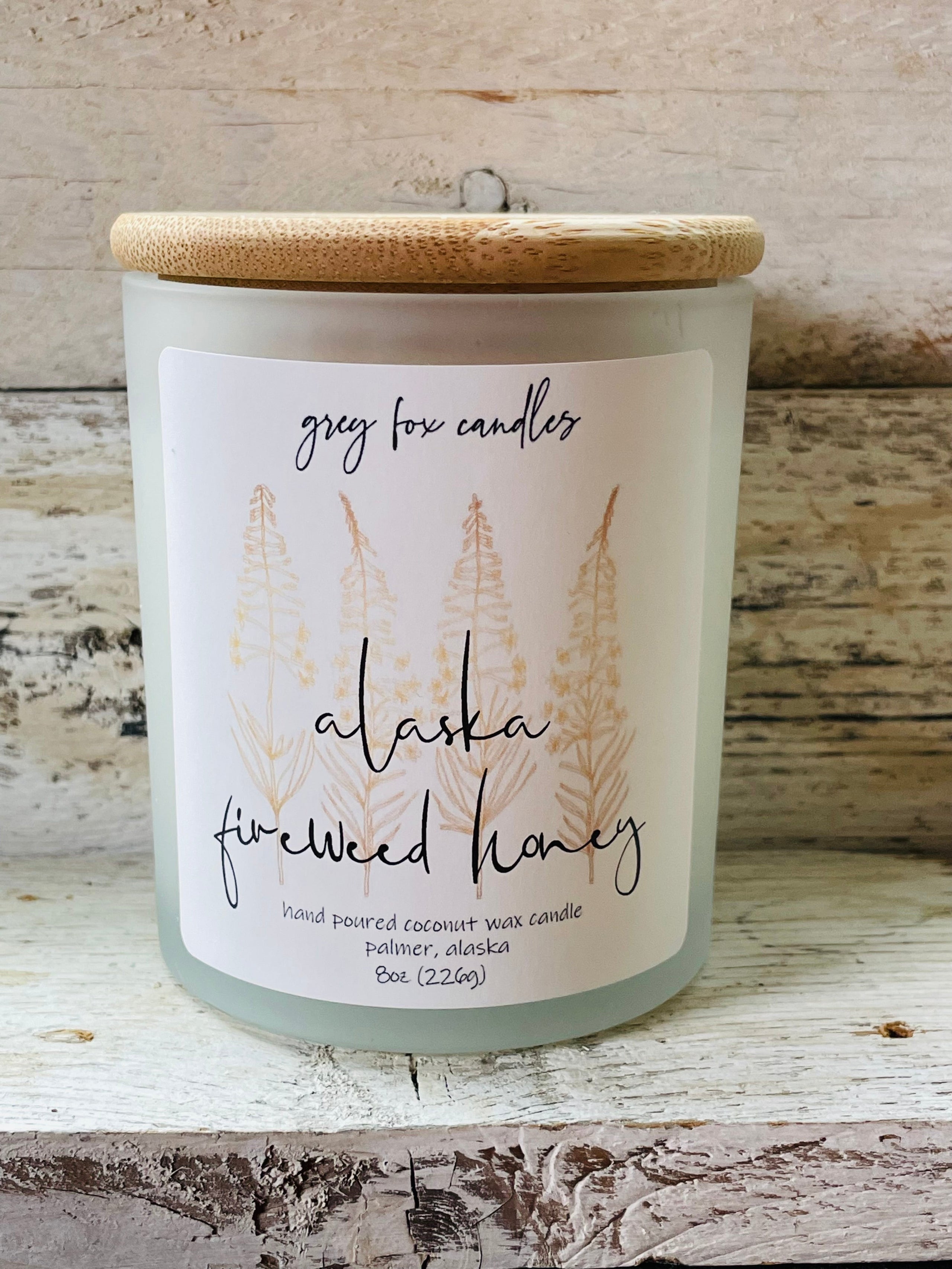 FIREWEED HONEY CANDLE | Caribou Crossings - Sharing the Heart of Alaska
